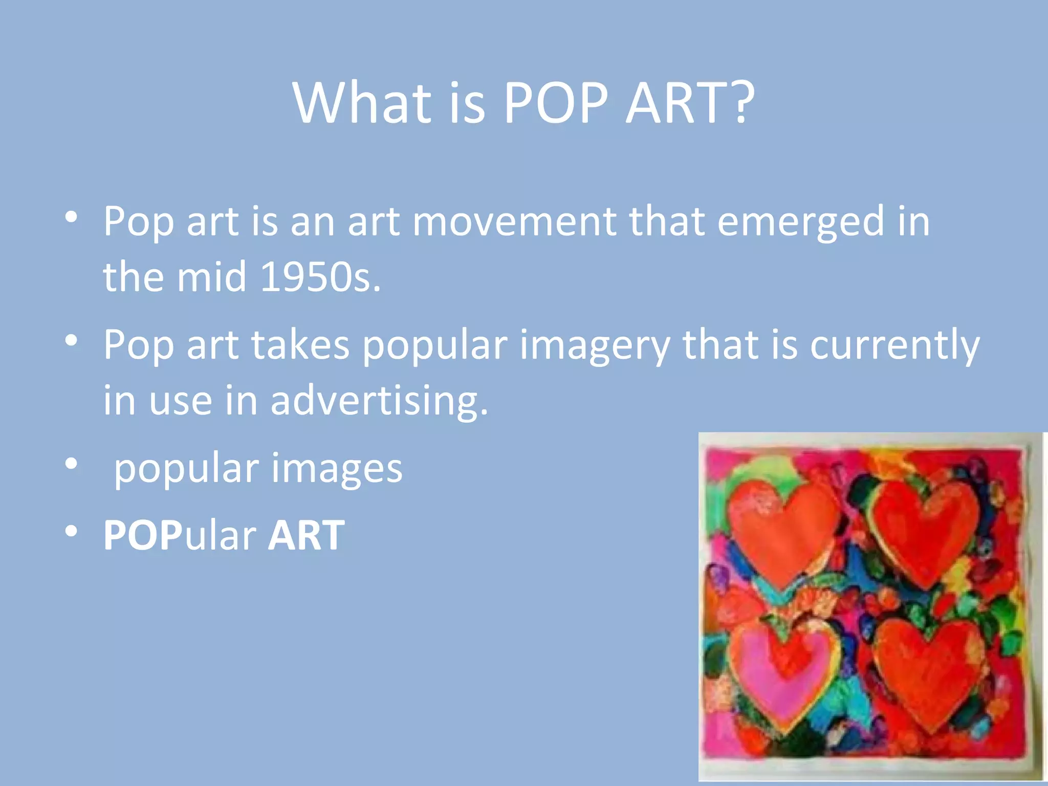 POP ARTISTS Andy Warhol | PPT