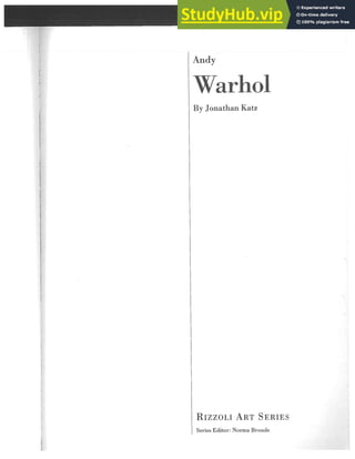 Andy Warhol | PDF