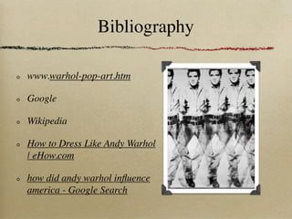 Andy warhol slideshow | KEY
