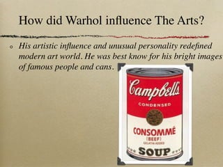 Andy Warhol Slideshow | KEY