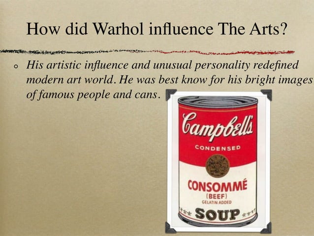 Andy Warhol Slideshow | KEY