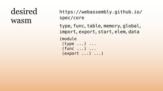 Compiling To Web Assembly | PDF