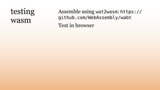 Compiling To Web Assembly | PDF