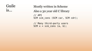 Whippet: A new production embeddable garbage collector for Guile | PDF