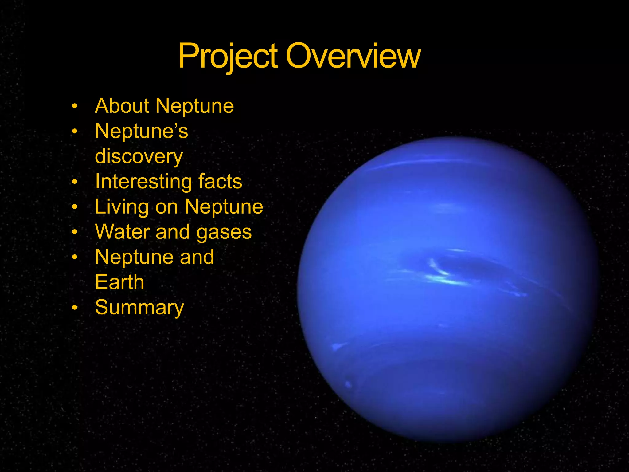 The Planet Neptune | PPTX
