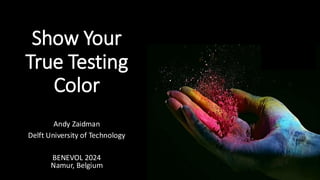 Show Your True Testing Color: The Environmental Impact of Software ...