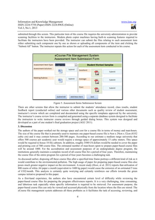 An e course file management system | PDF
