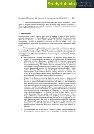 An E-Learning Approach To Informed Problem-Solving | PDF