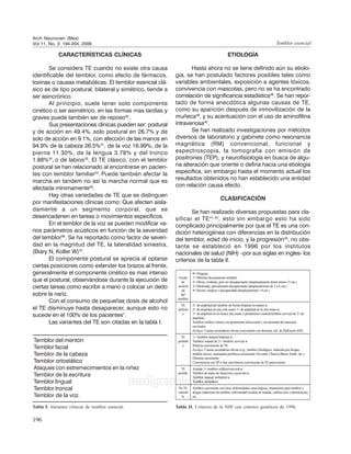 temblor escencial | PDF