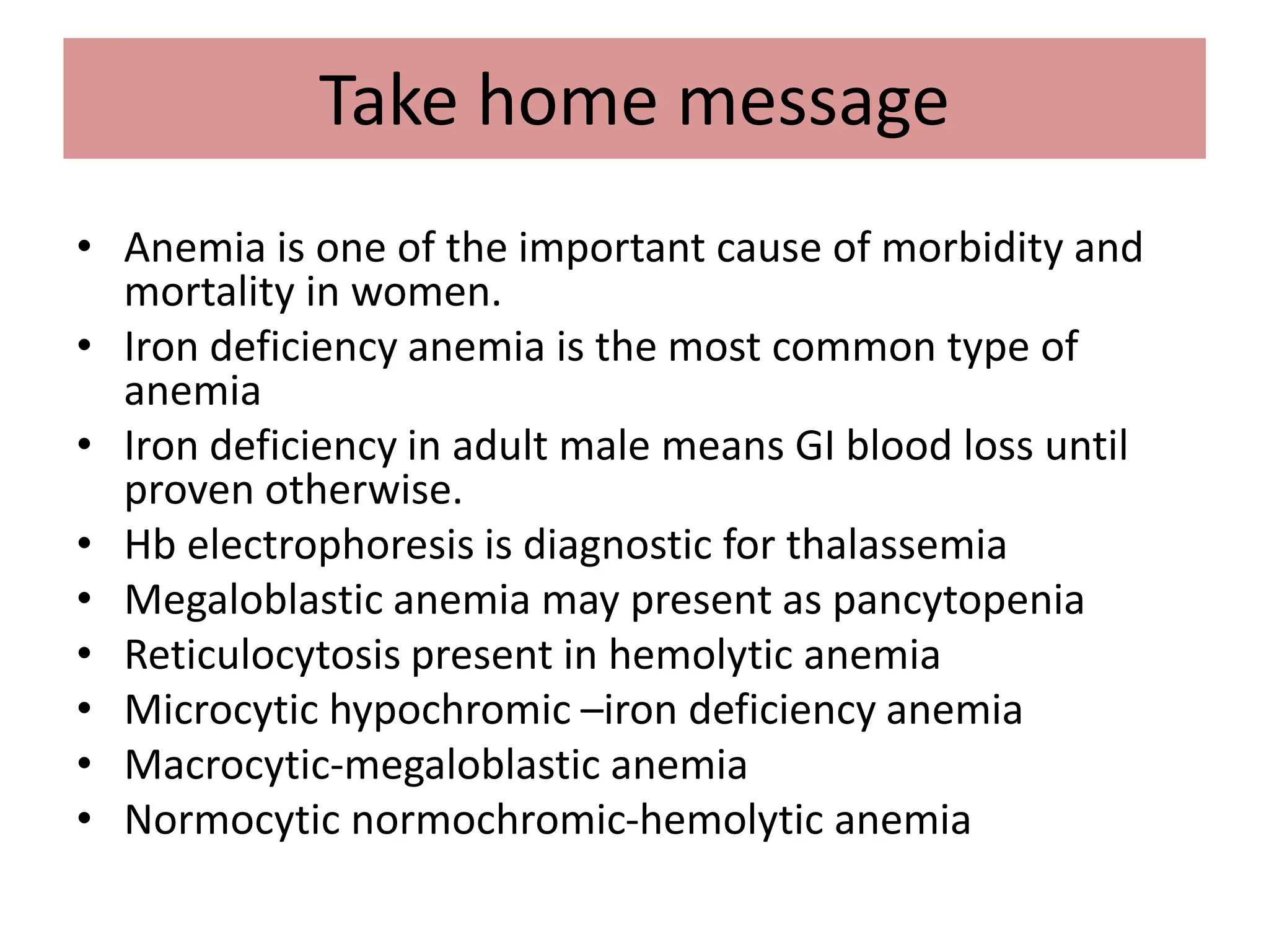 Aneamia diagnosis and classifications Bpharm.pptx