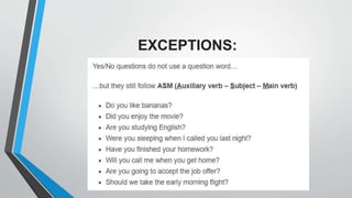 An easy way to form questions | PPT