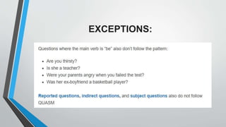 An easy way to form questions | PPT