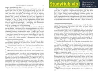 An Ecclesiological Mission The Basis For William Carey S Threefold ...