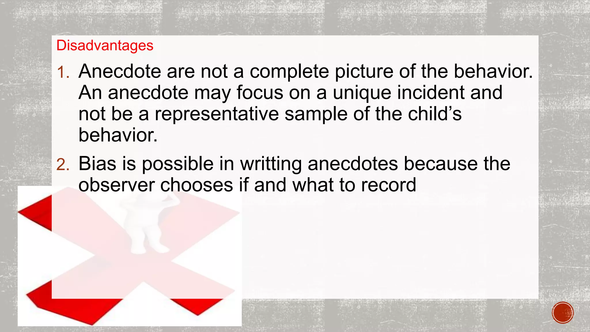 Anecdotal records | PPTX