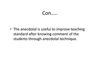 Anecdotal Records.OM VERMA | PDF
