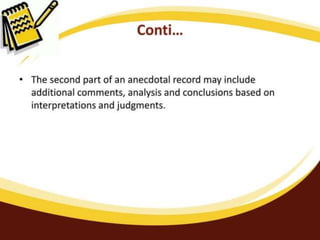 anecdotal records.pptx