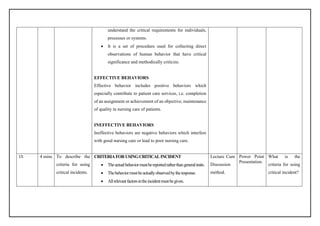 Anecdotal records and Critical incident technique.docx