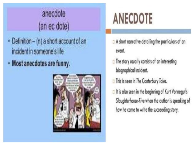 Anecdote | PPTX