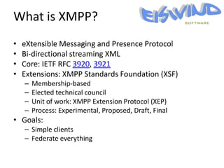 An eclipse client server architecture with asynchronous messaging | PPTX