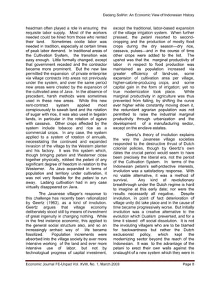 An Economic View of Indonesian History | PDF | Islam | Religion ...