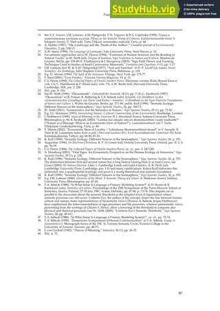 An Ecosemiotic Approach To Nature Writing | PDF