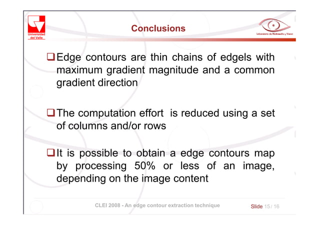 An Edge Contour Extraction Technique | PPT