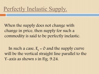 Price elasticity of supply | PPTX