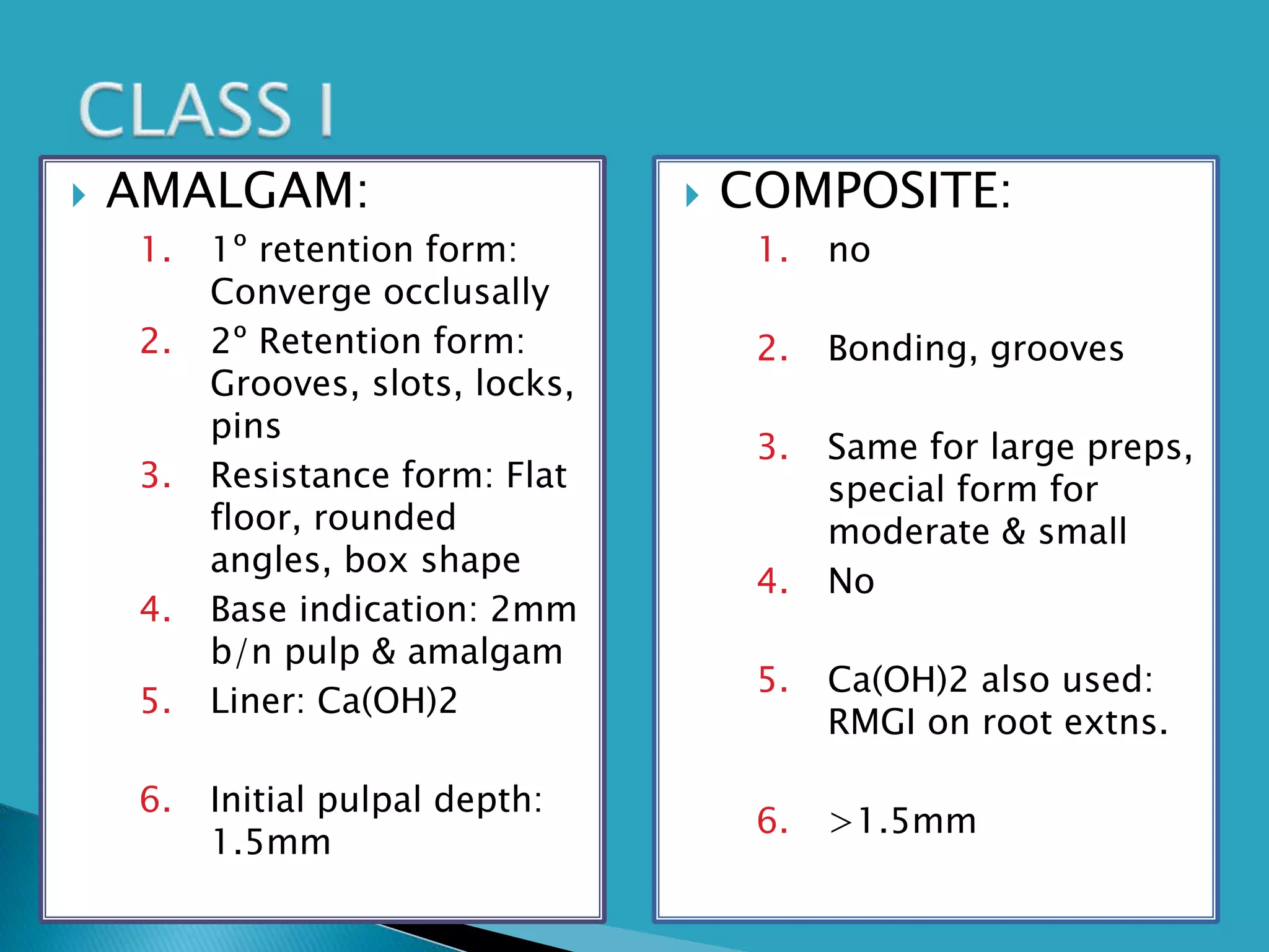 Fundamentals of tooth preparation | PPTX