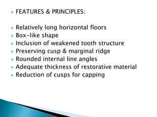 Fundamentals of tooth preparation | PPTX