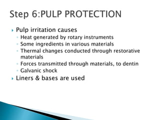 Fundamentals of tooth preparation | PPTX