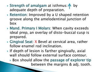 Fundamentals of tooth preparation | PPTX