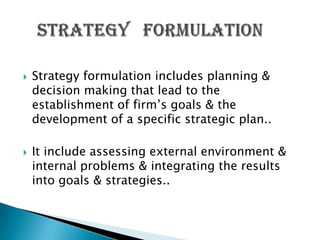 strategy formulation vs strategy implementation | PPT