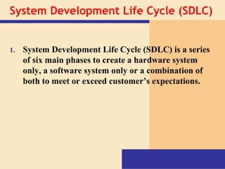 system development life cycle SDLC | PPT