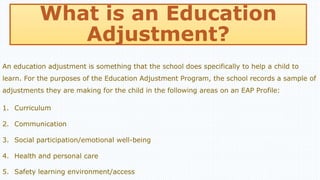 An effective adjustment to a new environment | PPT