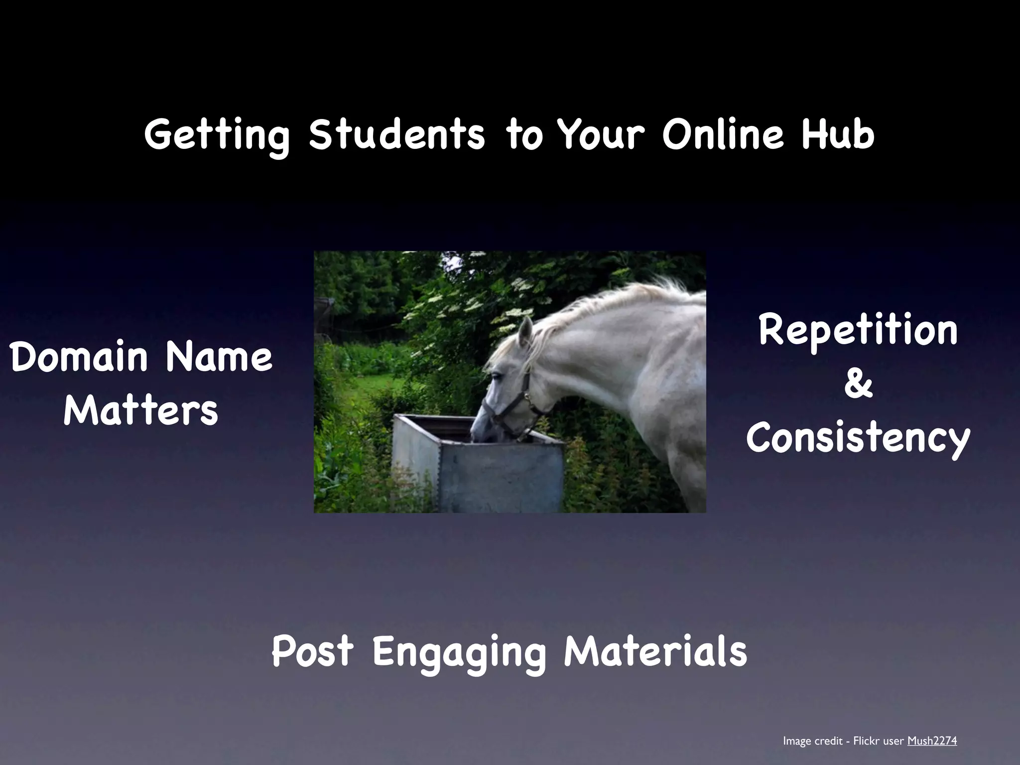 Creating an Effective Online Hub | PPT