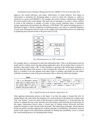 An effective pre processing algorithm for information retrieval systems | PDF