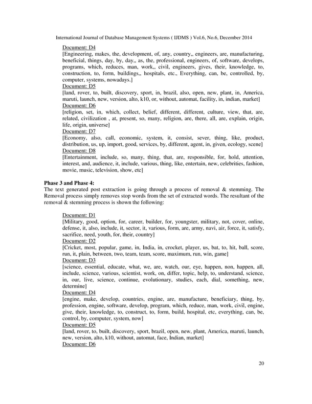 An effective pre processing algorithm for information retrieval systems ...