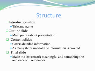 An effective presentation | PPT