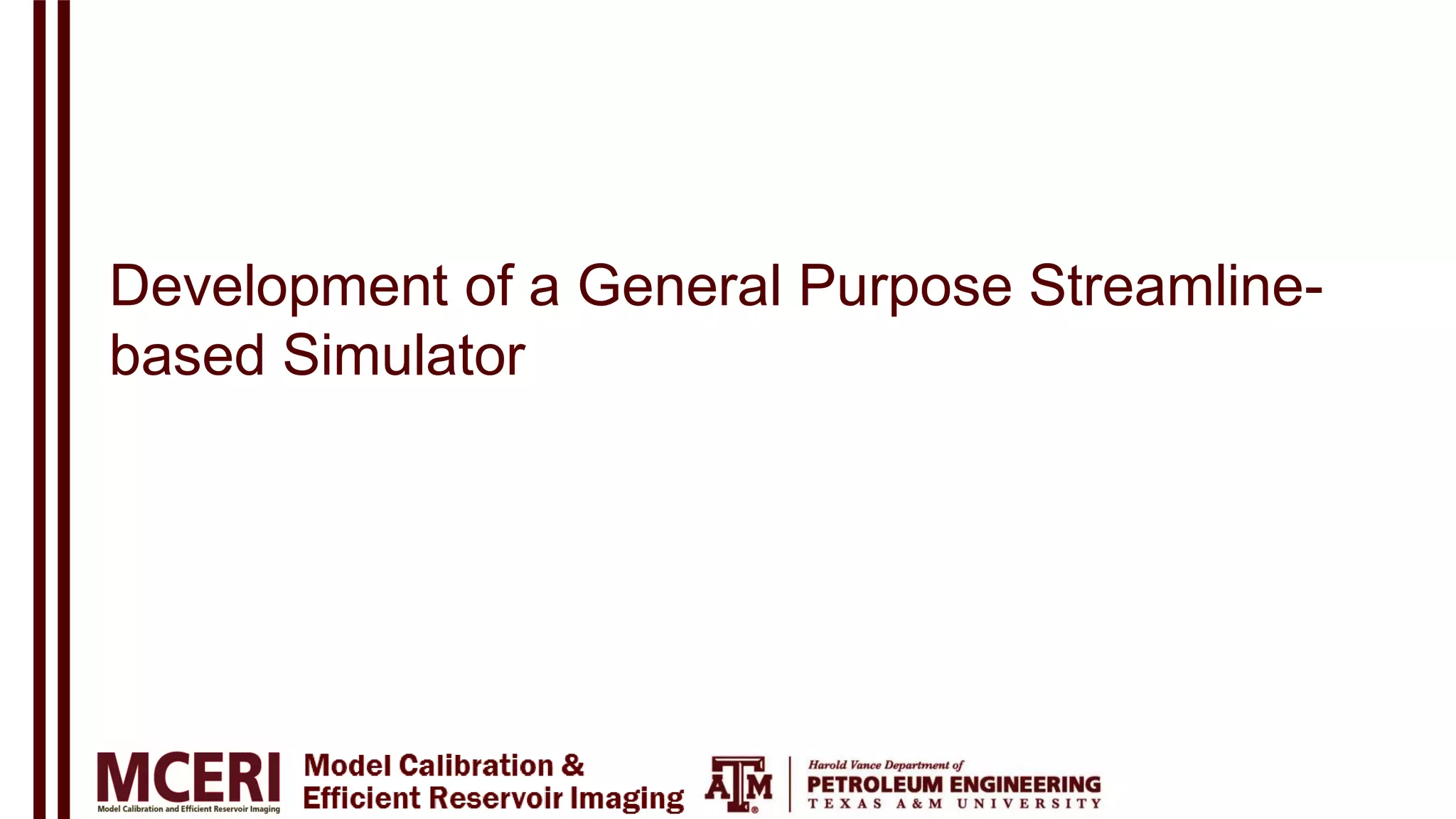 An effective reservoir management by streamline based simulation ...