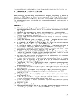 An efficient algorithm for privacy | PDF