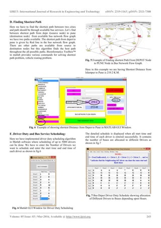 An efficient and cost effective public bus transportation timetabling routing and driver duty ...