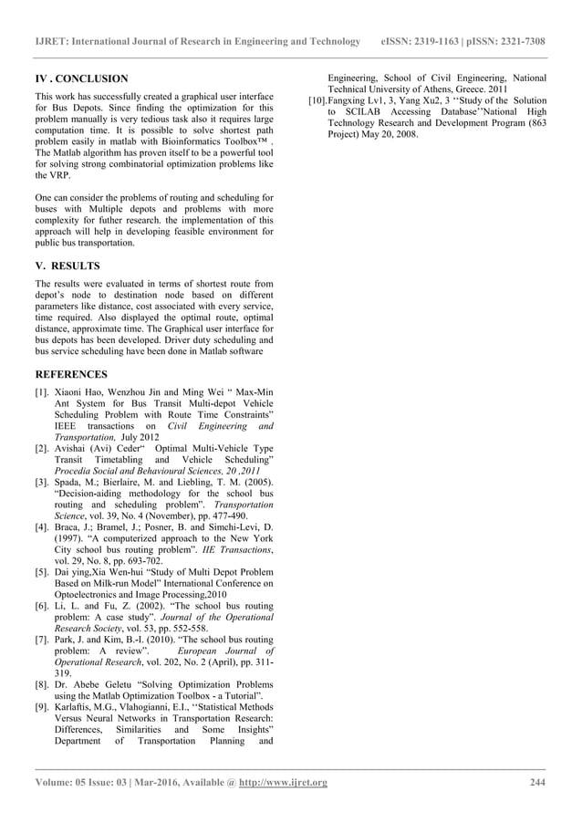 An efficient and cost effective public bus transportation timetabling routing and driver duty ...