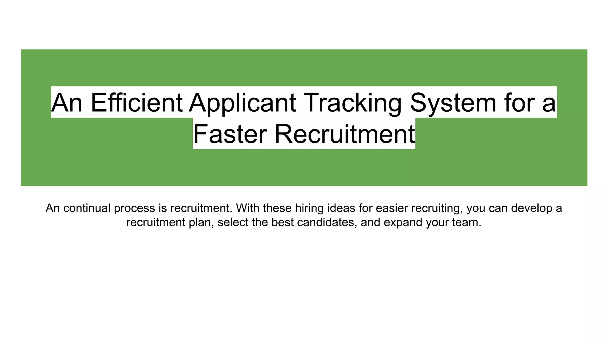 An Efficient Applicant Tracking System for a Faster Recruitment.pdf