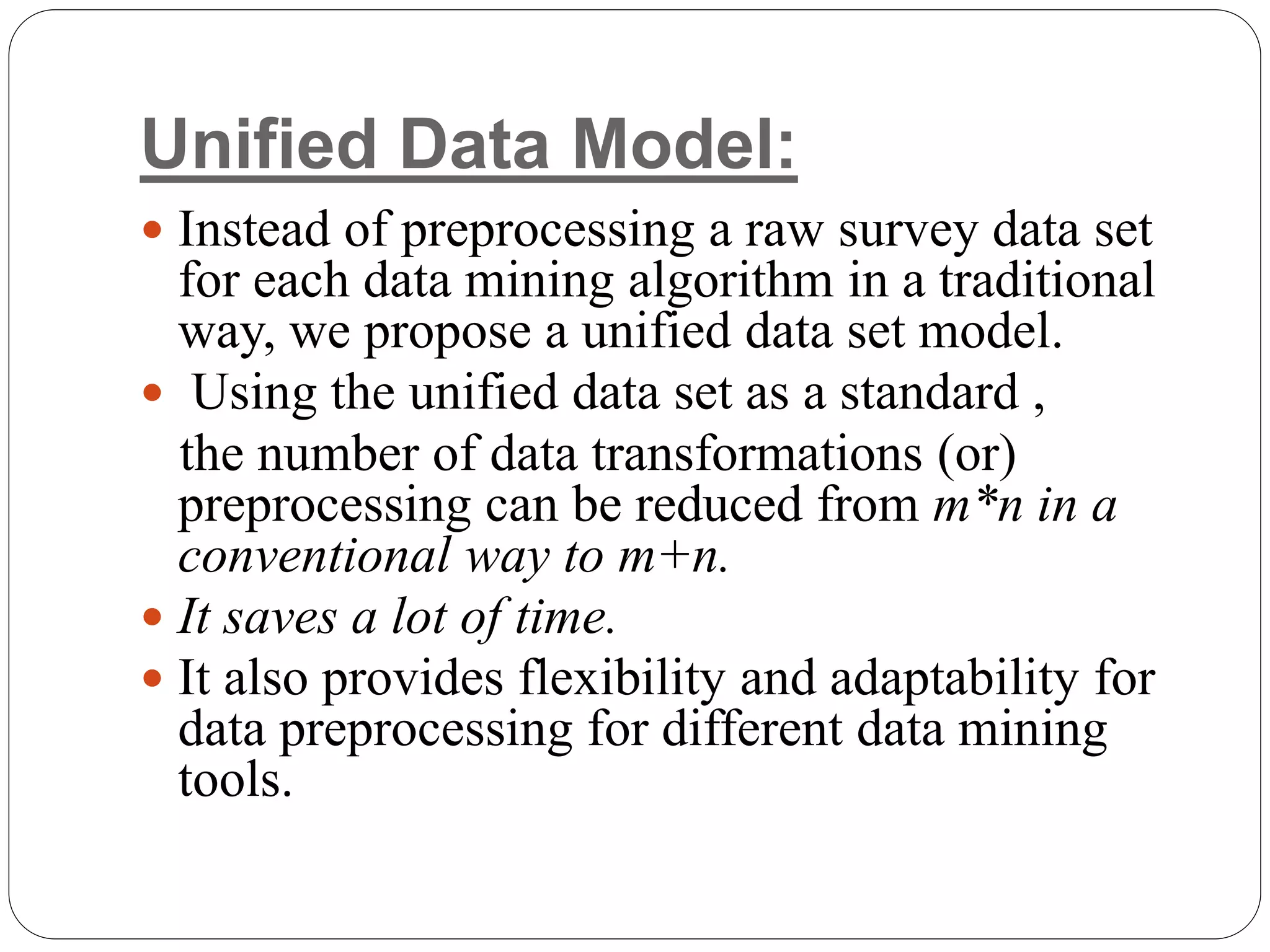 An Efficient Data Preprocessing Method For Mining Ppt