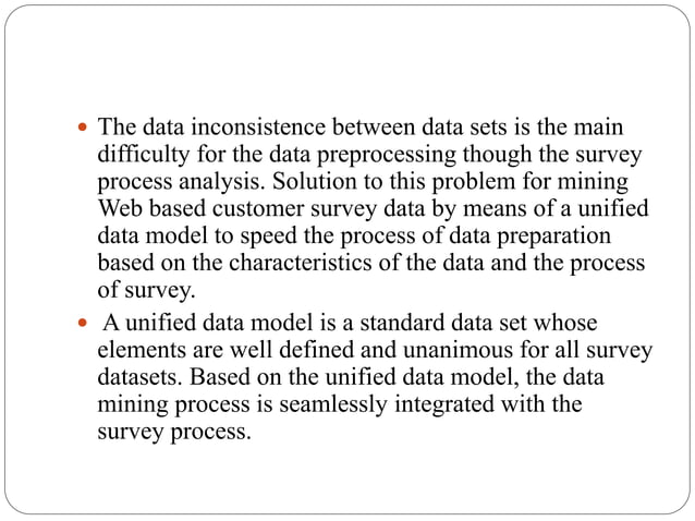 An efficient data preprocessing method for mining | PPT