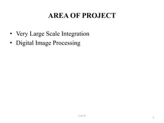 An efficient denoising architecture for removing impulse noise | PPTX