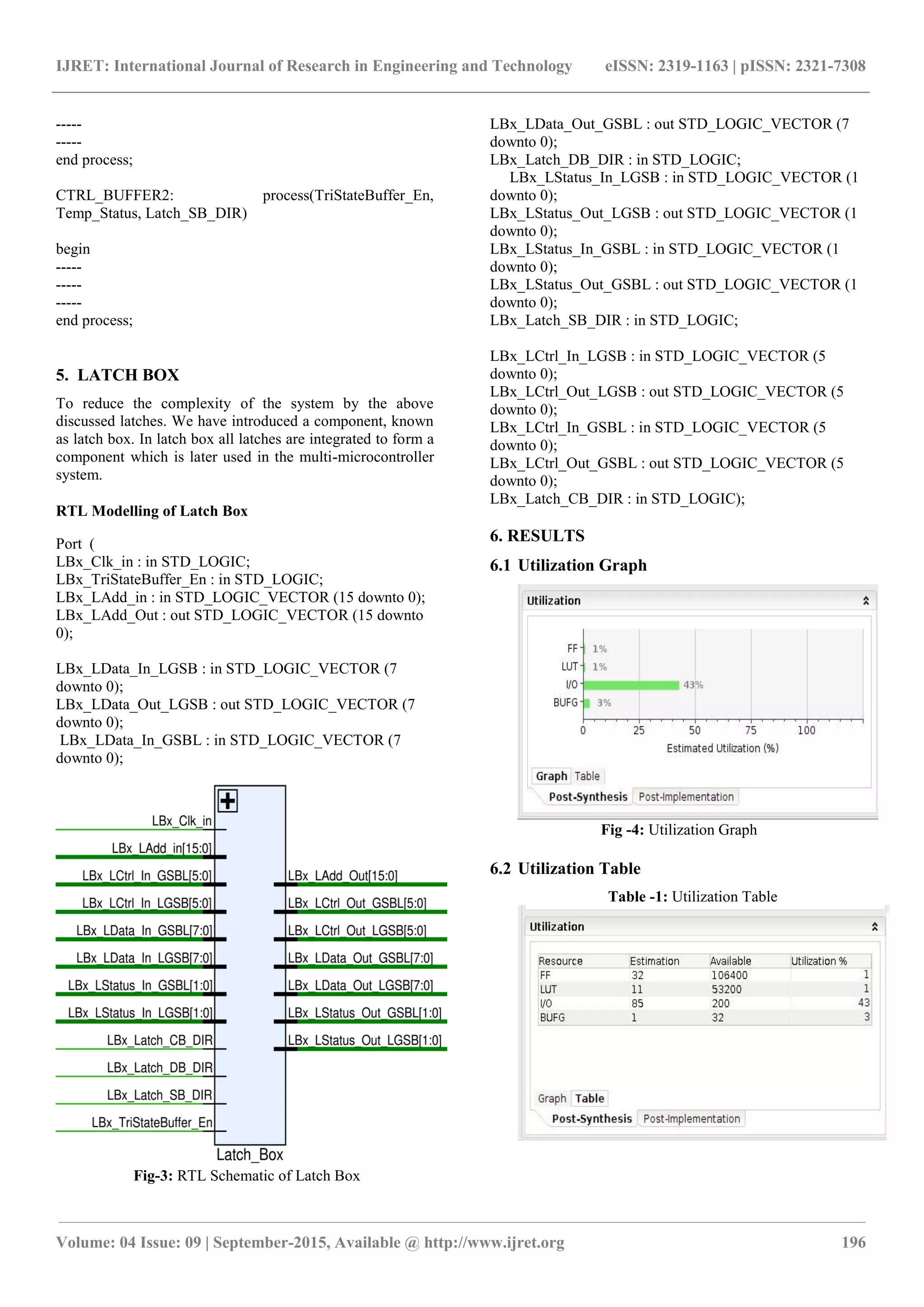 An Efficient Design Of Latches For Multi Clock Multi Microcontroller
