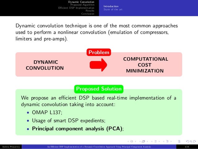 An Efficient DSP Implementation of a Dynamic Convolution Using Princi… An Efficient DSP Implementation of a Dynamic Convolution Using Princi…