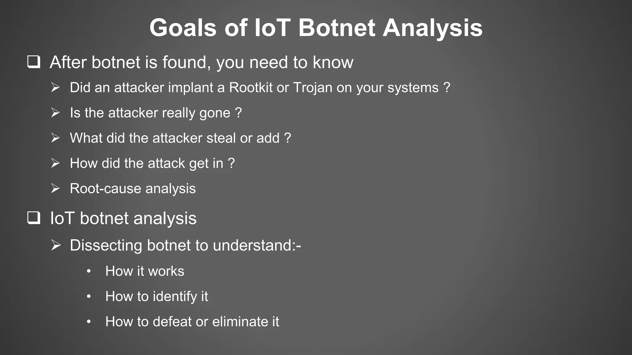 An Efficient Framework for Detection & Classification of IoT BotNet.pptx