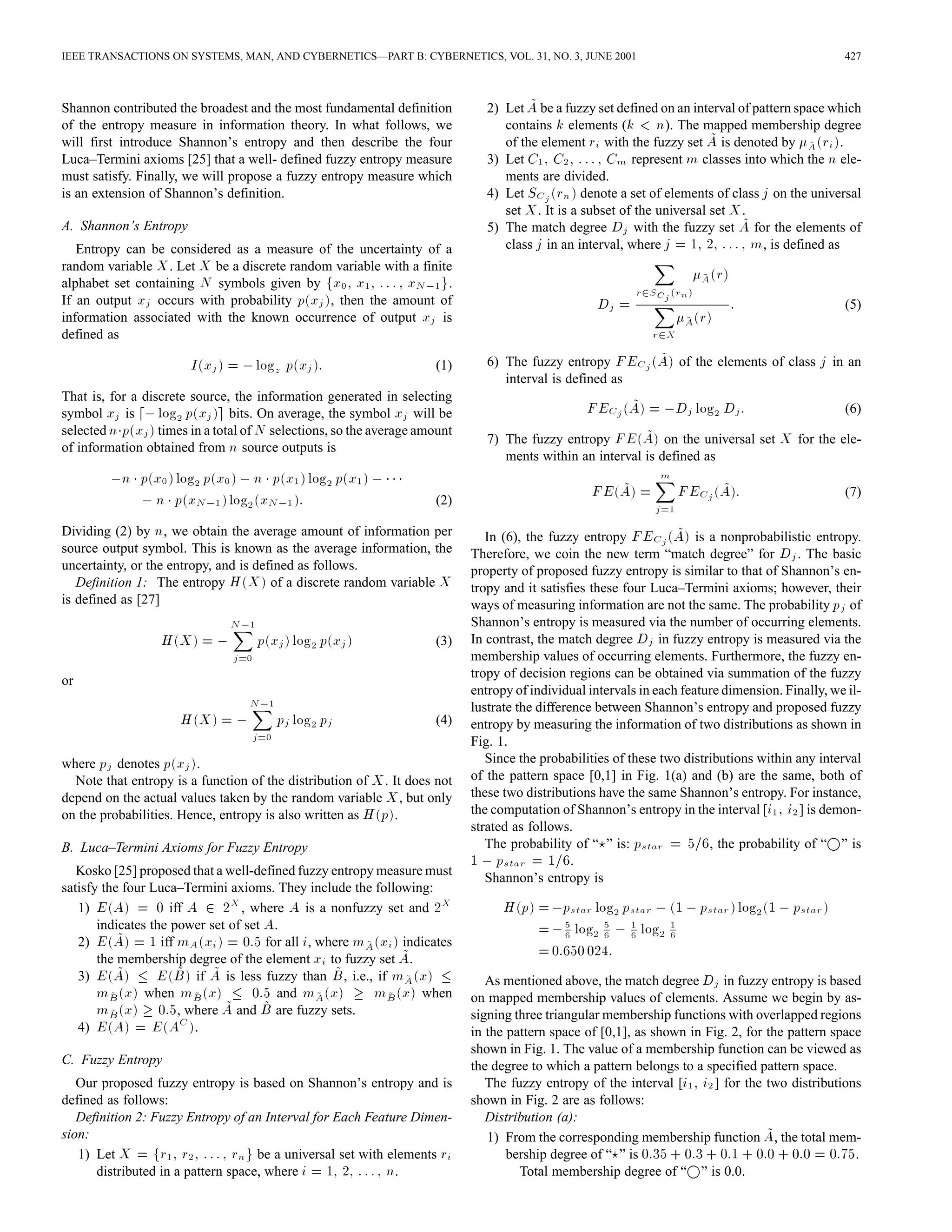 An Efficient Fuzzy Classifier With Feature Selection Based Pdf
